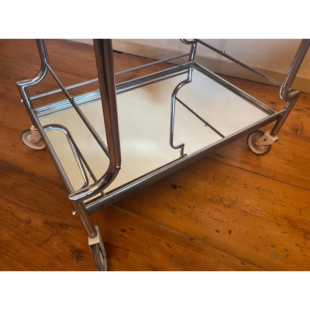 Vintage English Serving Trolley, 1950s | Chairish
