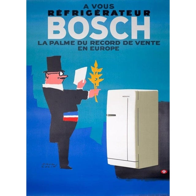 1963 Bosch Poster | Chairish