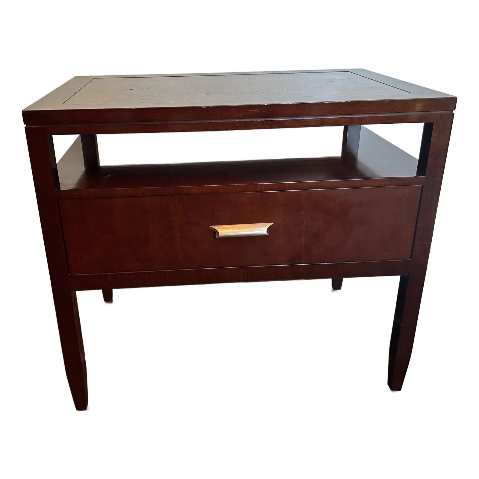 Kindel Knowledge Bedside Table Nightstand | Chairish