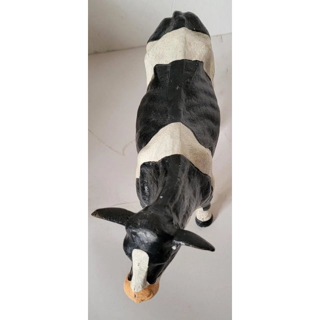 20th Century Full Body Cow Door Stop | Chairish