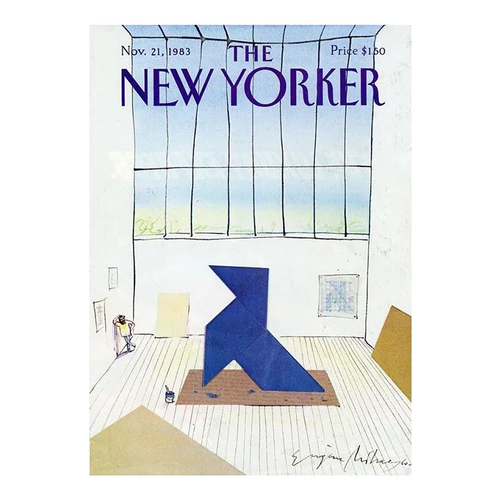 1983 Vintage New Yorker Cover, November 21 (Eugene Mihaesco), Original ...