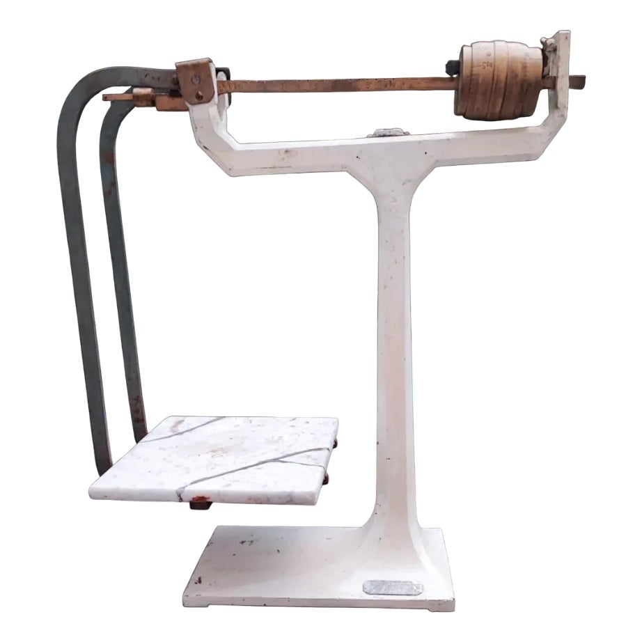Brass Standing Scale, 1920s | Chairish