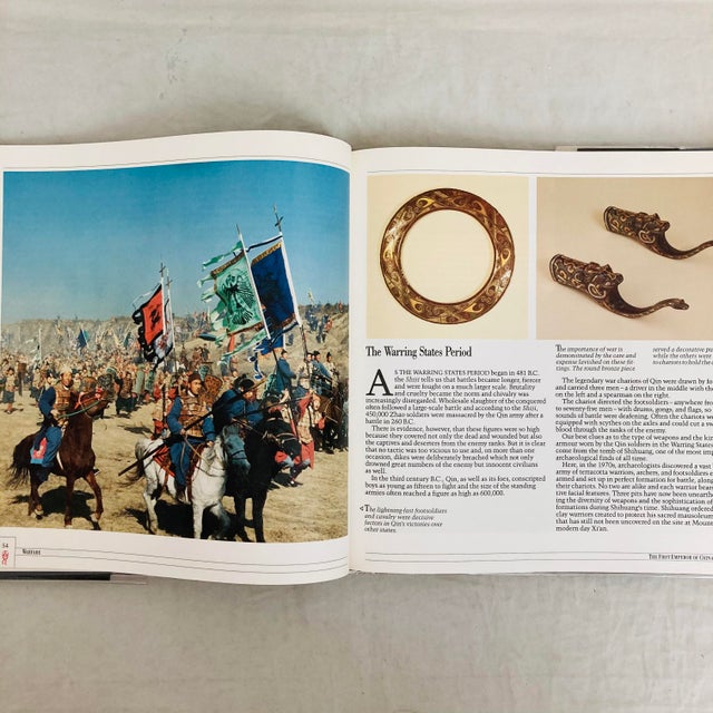 1989 "The First Emperor of China" First Edition History Art Photo Book ...