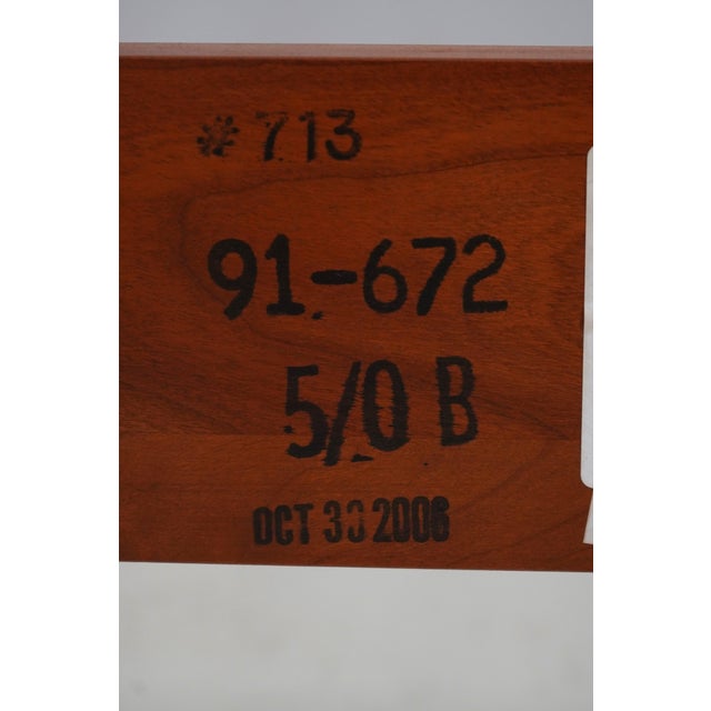 Stickley Queen Size Cherry Harvey Ellis Bed | Chairish