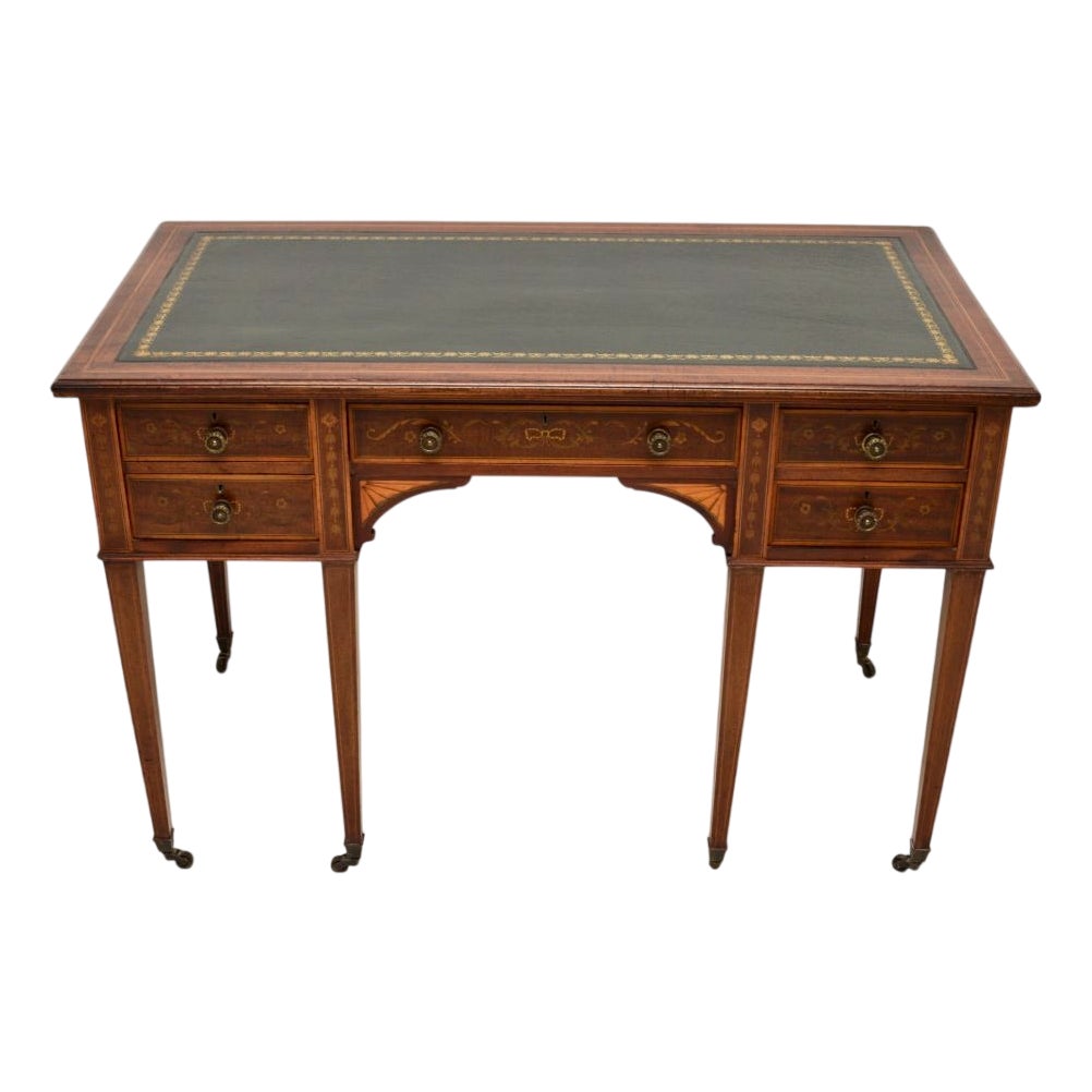 Antique Edwardian Desk, 1900s | Chairish