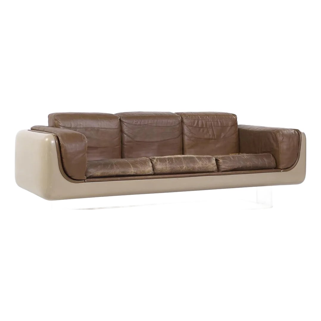 William Andrus for Steelcase Model 465 Mid Century Lucite and ...