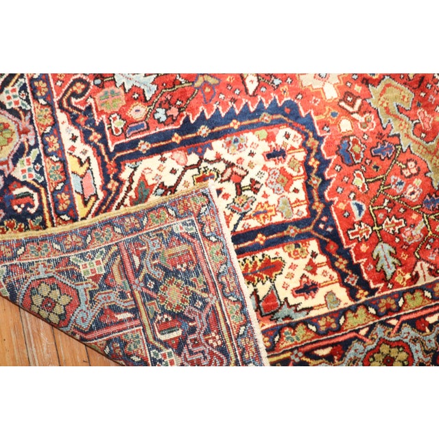 Traditional Antique Heriz Rug, 8'4'' X 10'9'' | Chairish