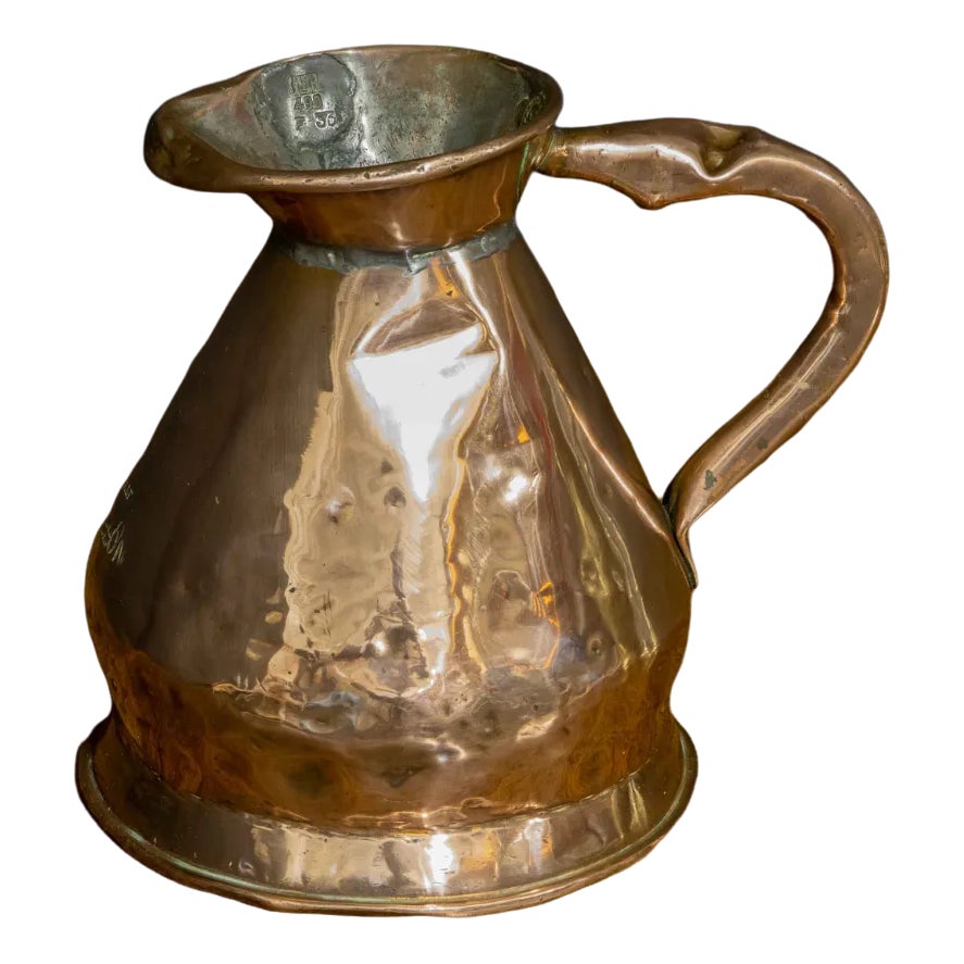 Victorian Copper Ale Flagon | Chairish