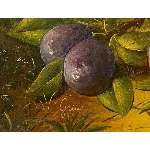 Vintage Gim Galgoczy Parrots & Birds in the Jungle Still Life Oil ...