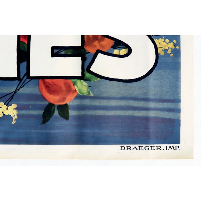 1930s Original French Travel Poster, Cannes - Sem | Chairish