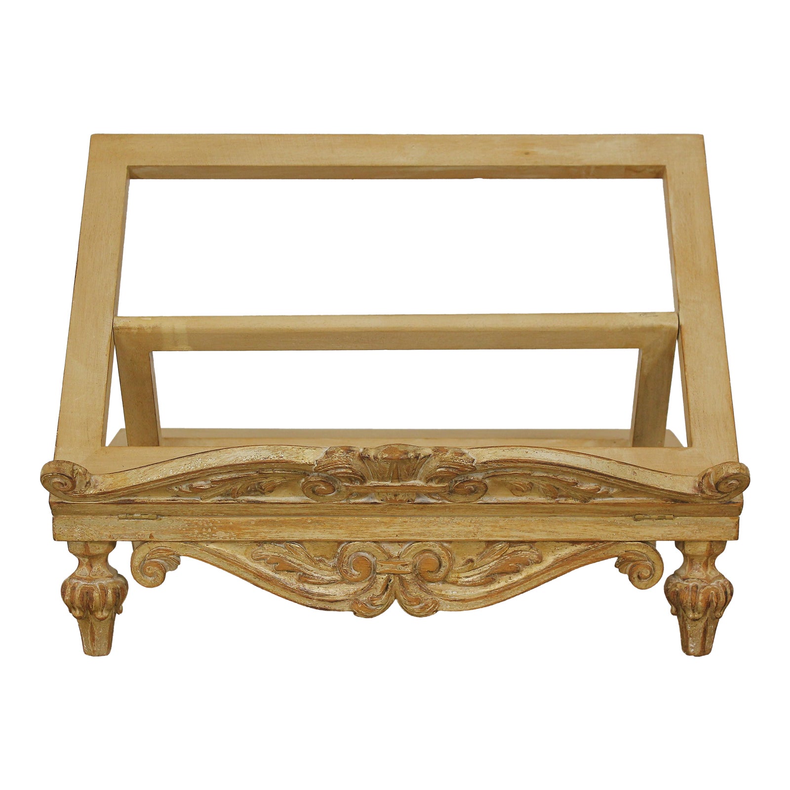 French Table Top Adjustable Book Lectern Stand | Chairish