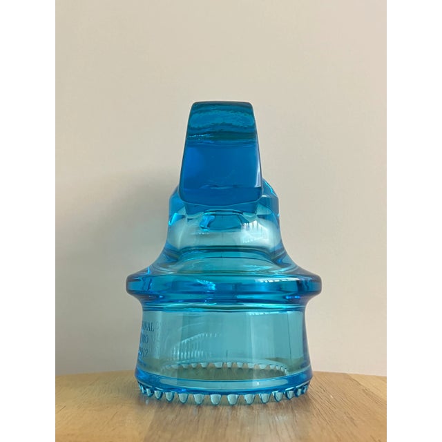 Vintage X-Large Glass Insulator | Chairish