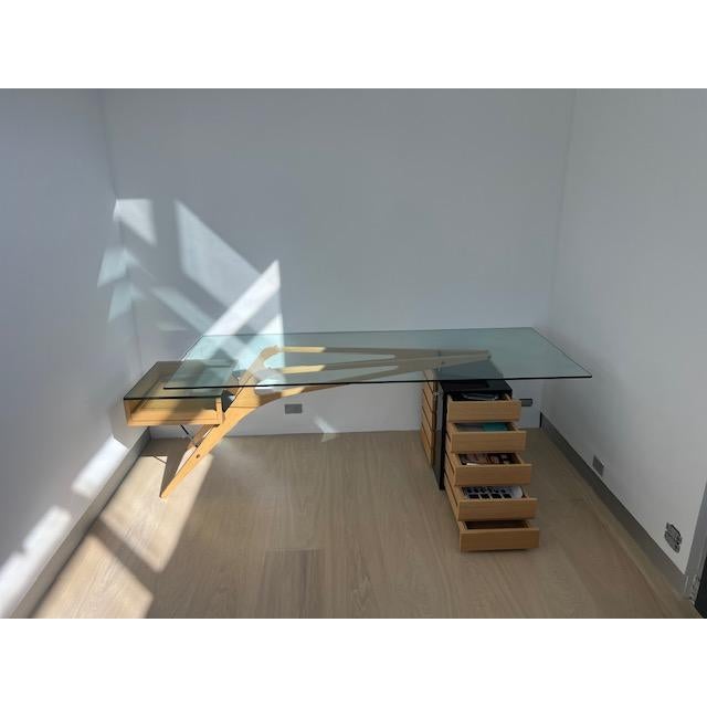 Cavour Desk by Carlo Mollino for Zanotta | Chairish