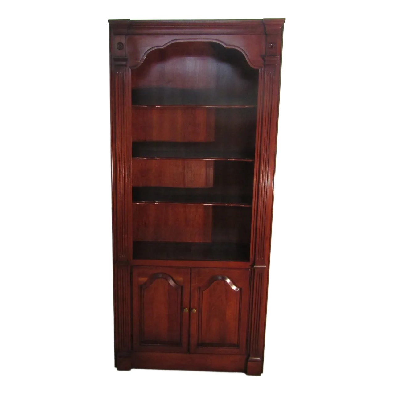 Statton Solid Cherry Bookcase | Chairish