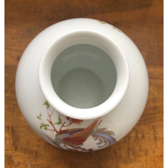 1970s Ak Kaiser Germany Ball Bird of Paradise Vase | Chairish