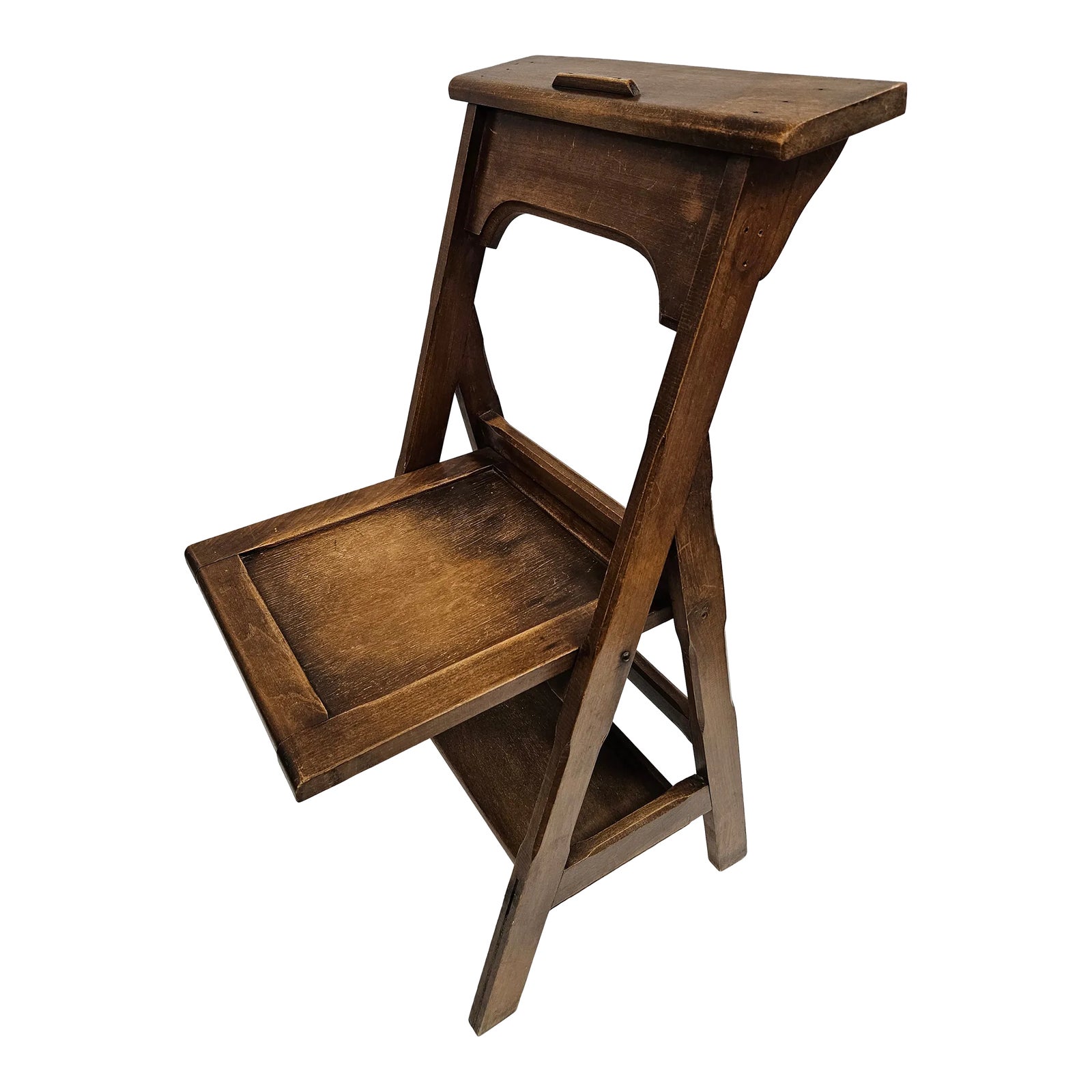 Antique Folding Prayer Chair Kneeler | Chairish
