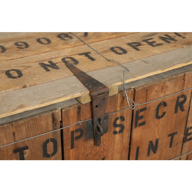 Top Secret Army Intel, Do Not Open Storage Crate, Movie, Play Prop ...