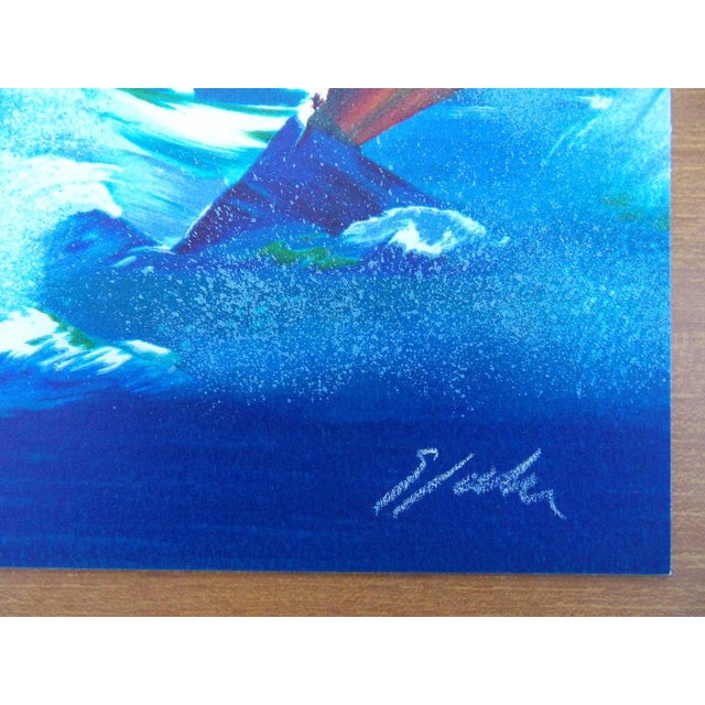Victor Spahn, Course en équipe, Lithograph | Chairish