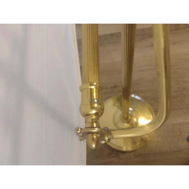 Late 20th Century Antique Victorian Brass and Wood Valet Stand in the ...