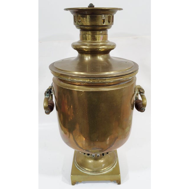 19th C Imperial Russian Bronze / Brass Hot Water Urn Samovar by ...