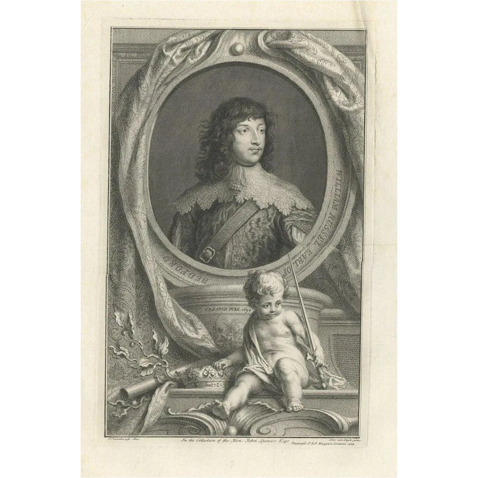 Portrait of William Russell, Paper | Chairish