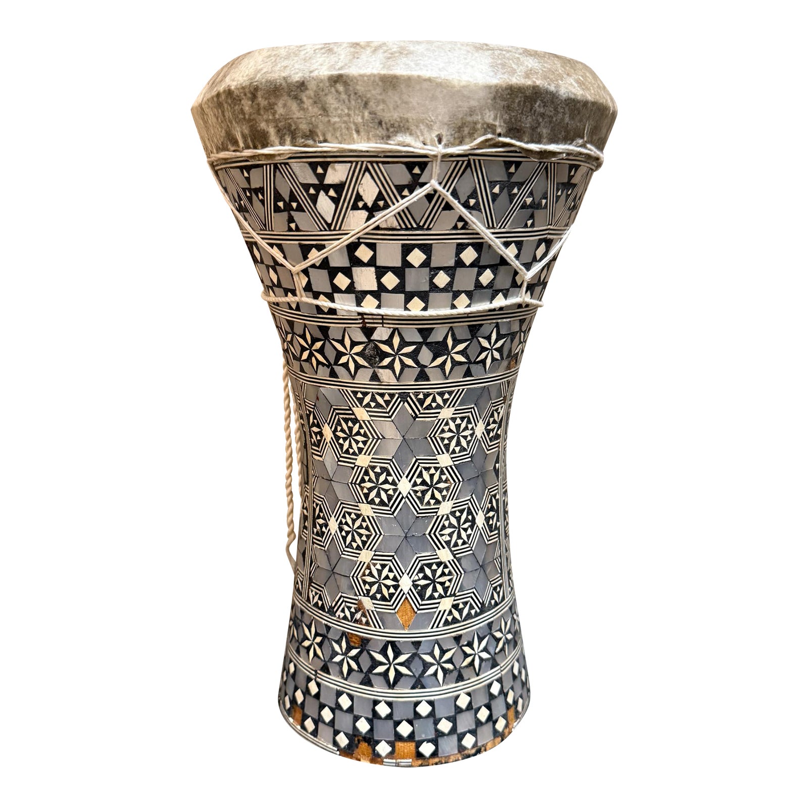 Vintage Darbuka Hand Drum Arab Music Instrument | Chairish
