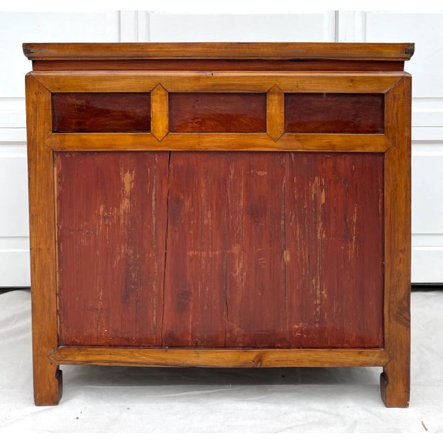 Antique Asian Chinese Rosewood Storage Cabinet | Chairish