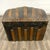 Antique Large Wood and Metal Camel Back Dome Back Steamer Trunk Chest ...