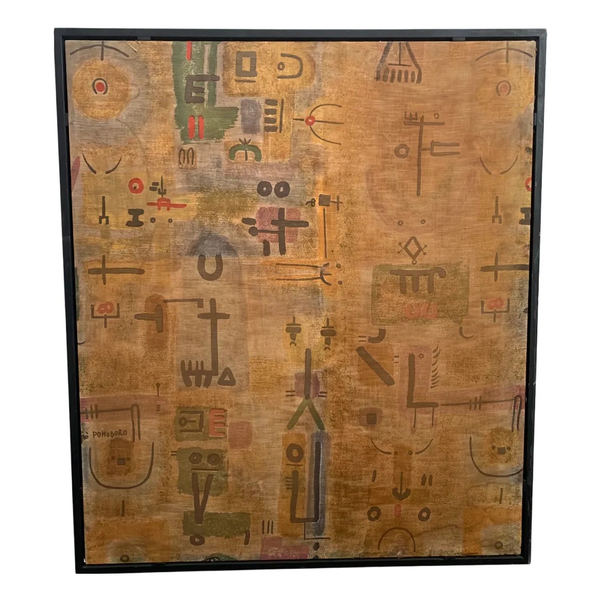 Silk-Screened Fabric Panel by Gio Pomodoro, 1950s | Chairish