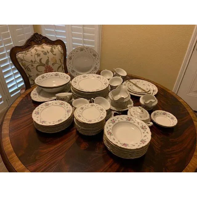 Vintage Princess China Dinnerware - 67 Pieces | Chairish