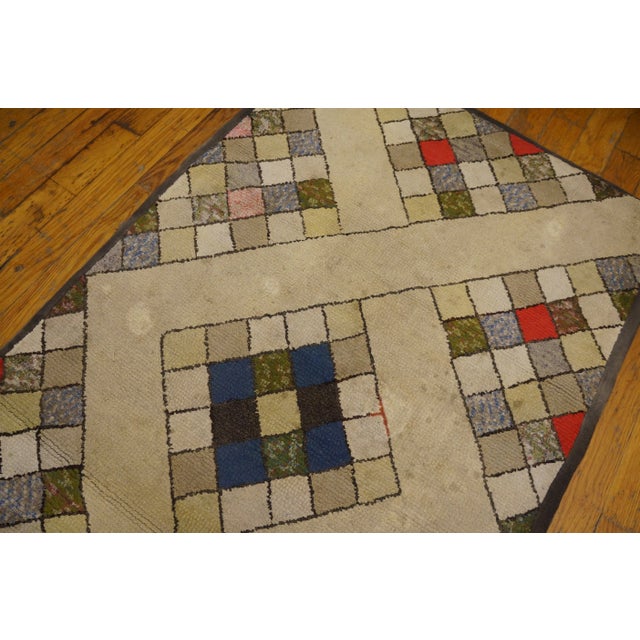 1930s American Hooked Rug ( 2'1" X 3'10"- 63.5 Cm X 116.8 Cm ) | Chairish