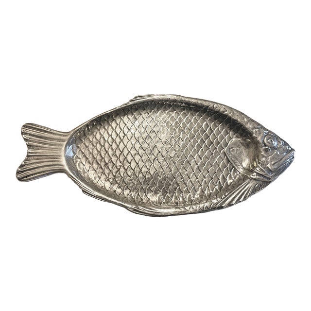 Vintage Reed & Barton Silverplate Fish Tray or Platter | Chairish