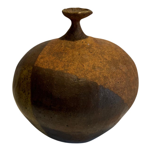 Studio Pottery Weed Pot Mid Century | Chairish