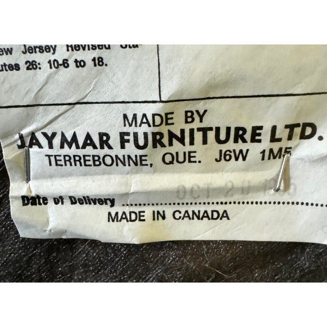 1990's Jaymar Furniture Postmodern Sculptural Spiral Ribbon Leather ...