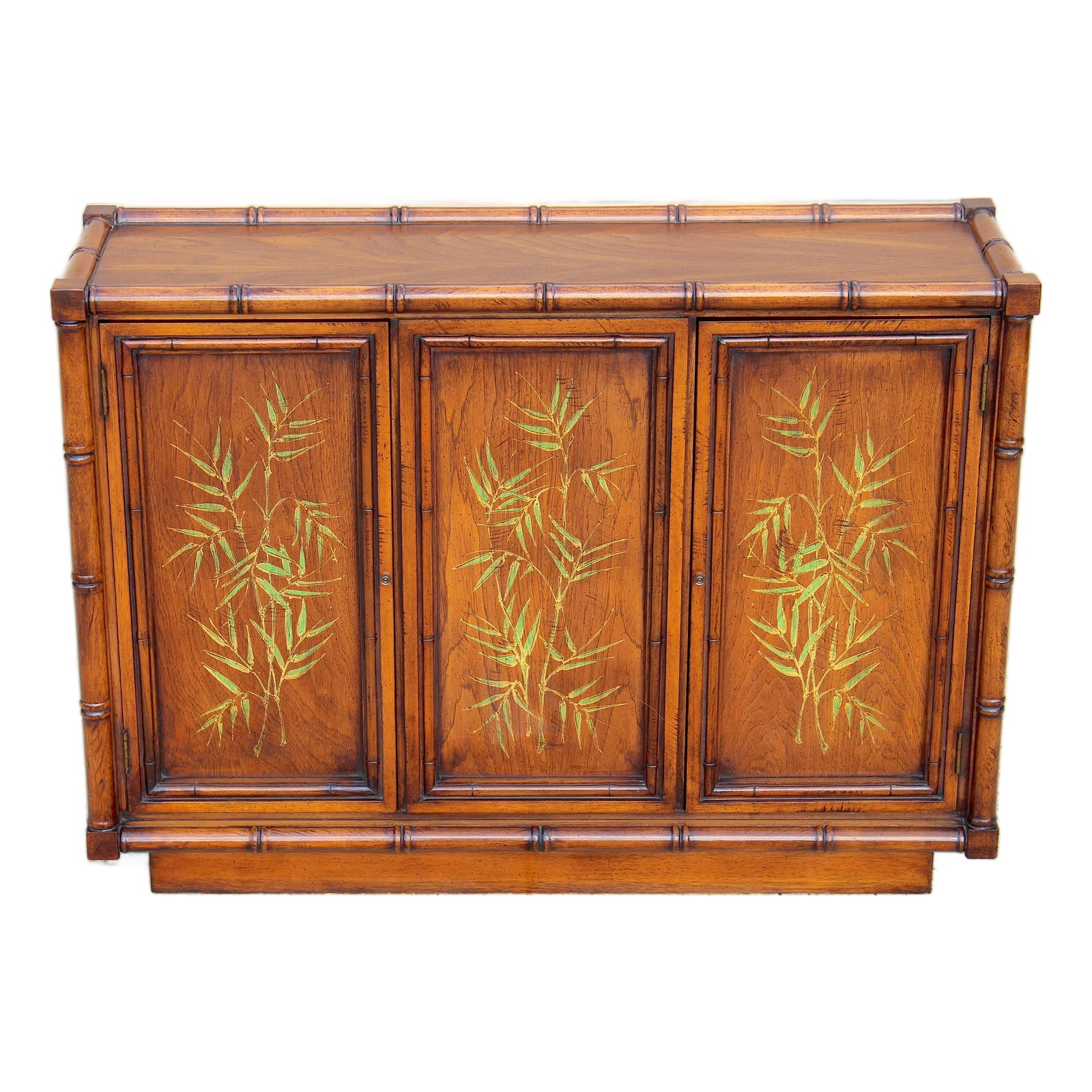 Vintage Brandt Embassy Collection Hollywood Regency Faux Bamboo ...