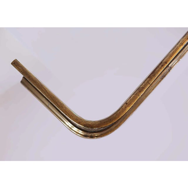 Antique Pierced Brass European Fireplace Fender | Chairish