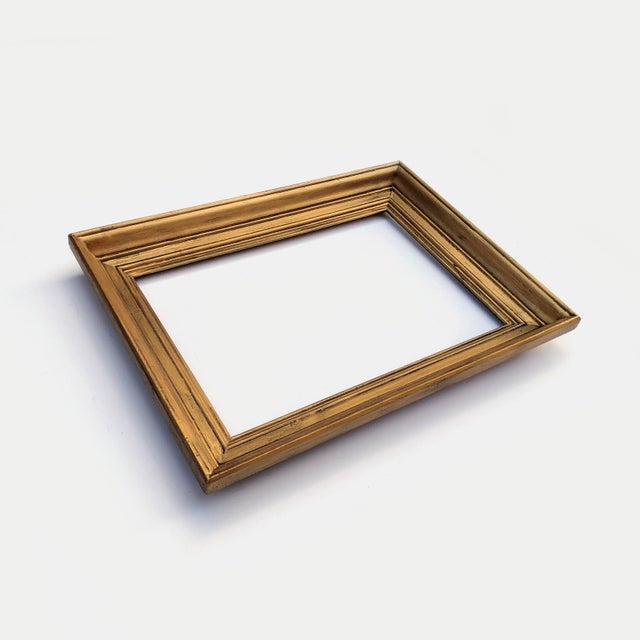 Vintage Gold Wood Frame | Chairish