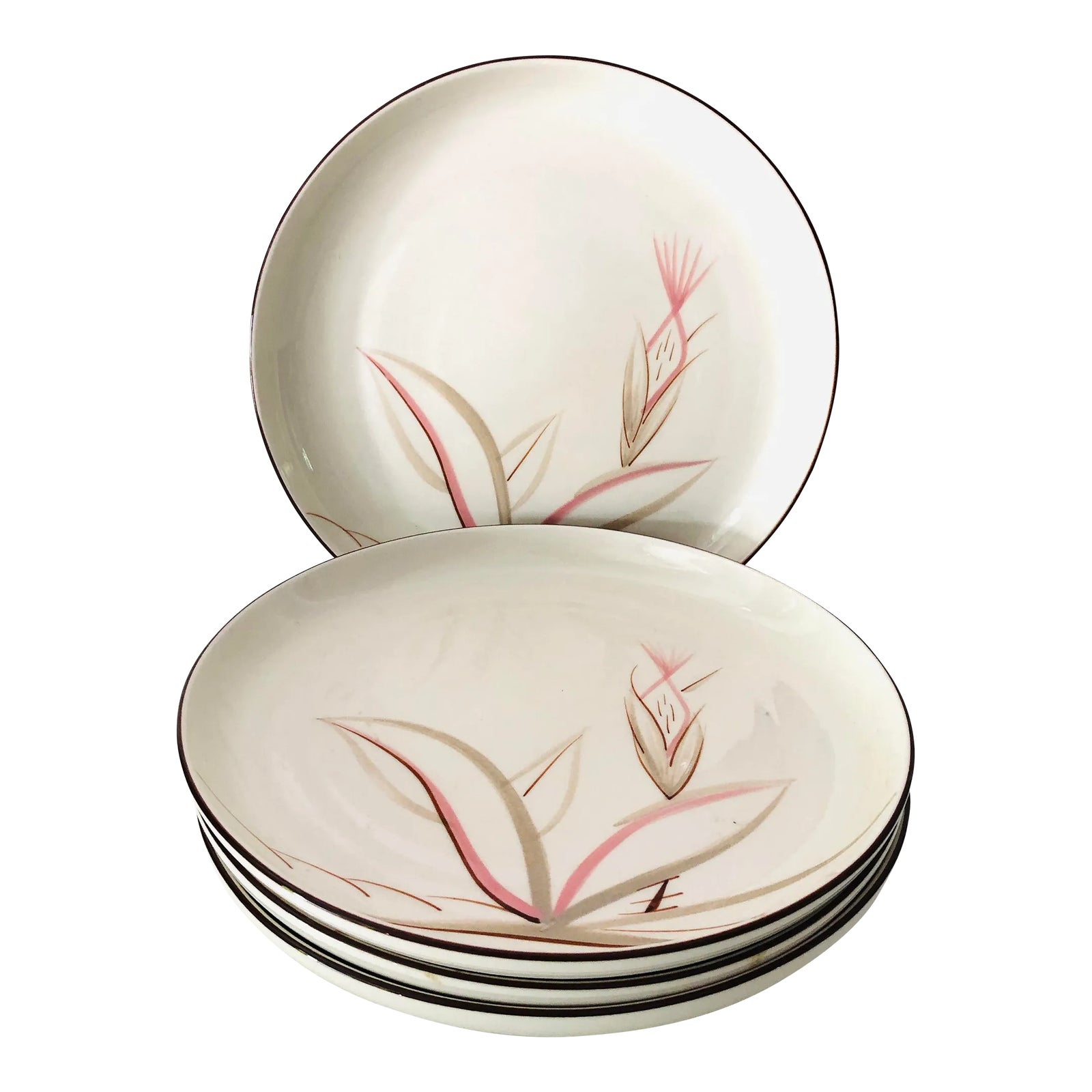 Vintage MCM Winfield California Hand Crafted China "Dragon Flower ...