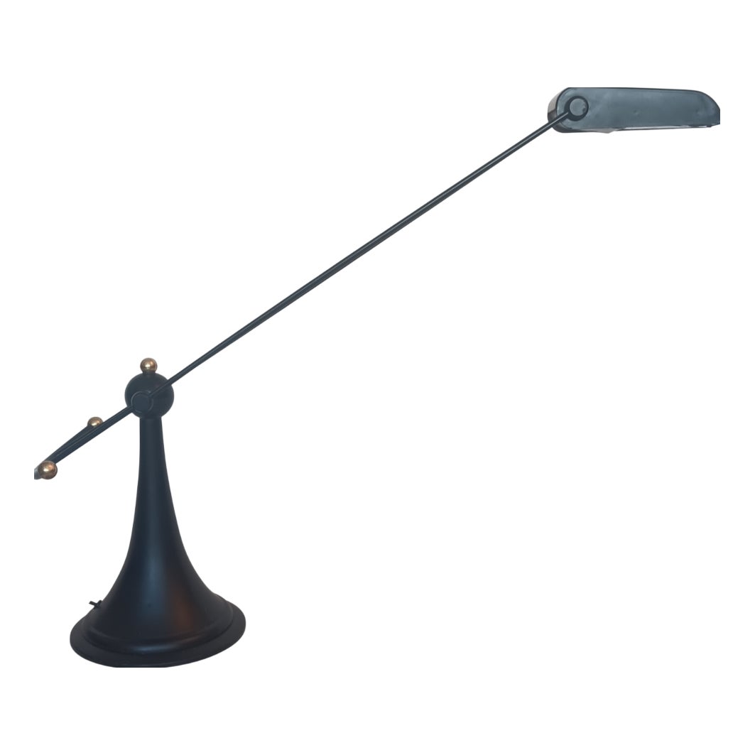 Italian Halogen Desk Lamp, 1980s | Chairish
