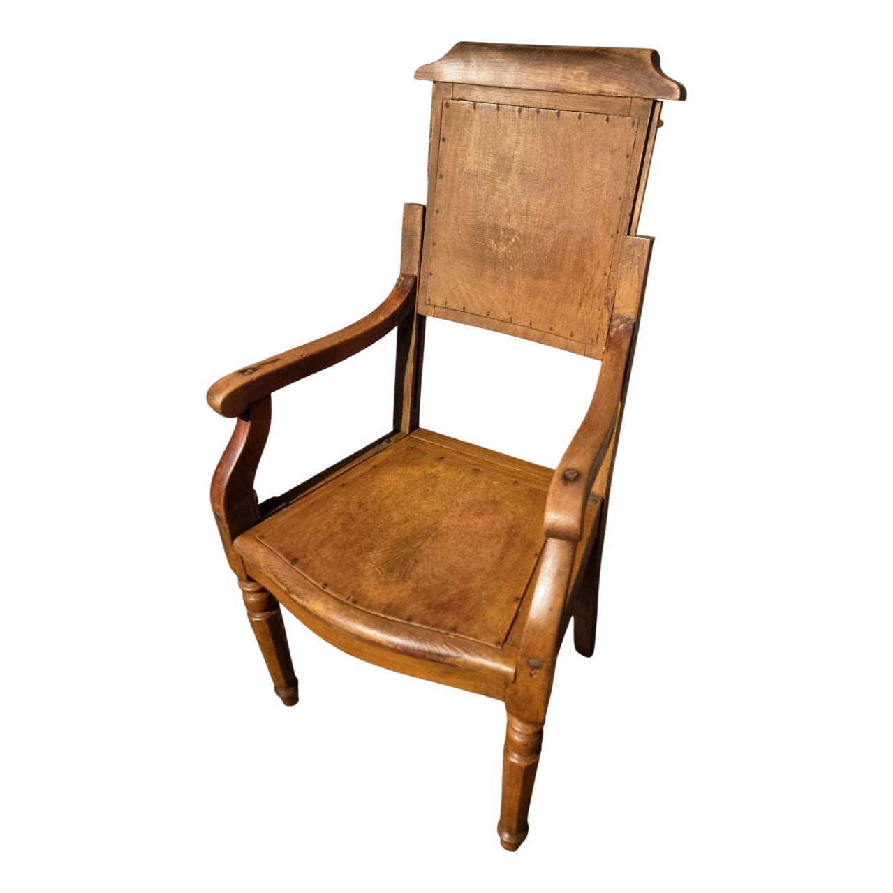 Antique French Barbers Chair, 1890s | Chairish