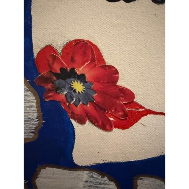 "Santa Maria" an Original Collage Painting by Susan Cohen and Part of a ...