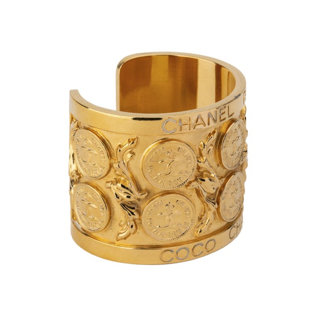 Chanel Chanel Rigid Bracelet | Chairish