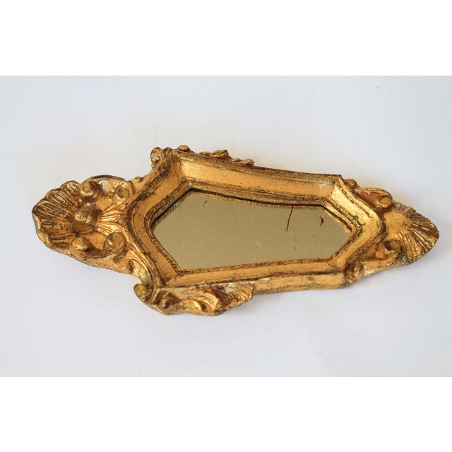 Vintage Italian Accent Wall Mirror | Chairish