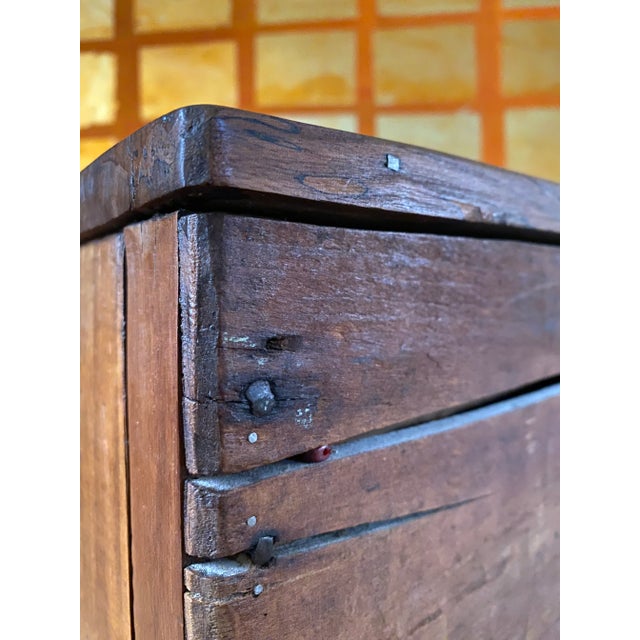 Salesman Sample / Primitive Jewelry Chest | Chairish