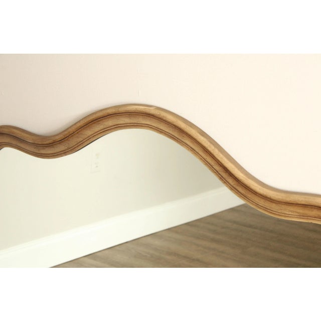 Fancher Vintage French Provincial Style Fruitwood Wall Mirror | Chairish