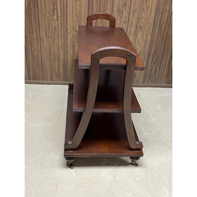 Ethan Allen "British Classics" Collection Three Tier Etagere Server ...