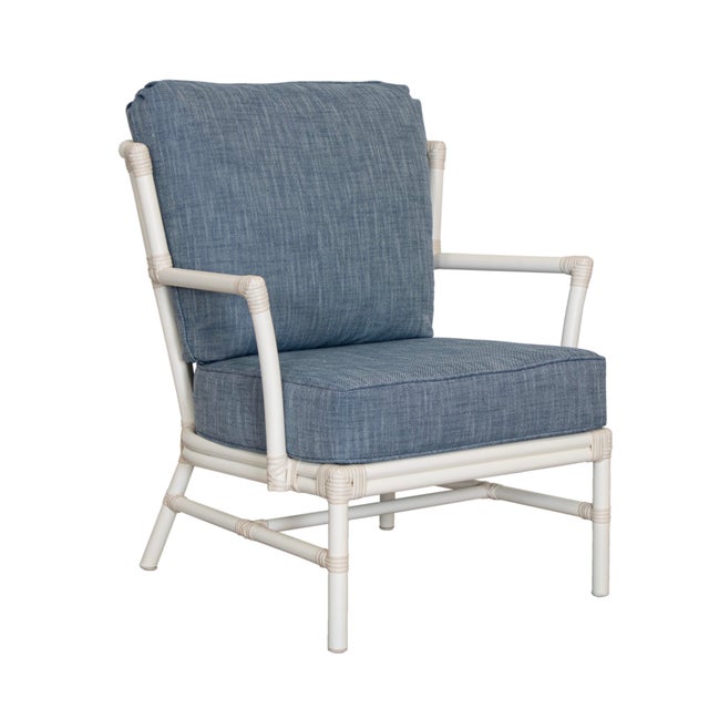 David Francis Nantucket Outdoor Lounge Chairs - Set of 2 | Chairish