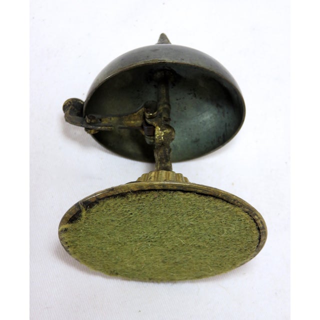 Antique Brass Front Desk Bell Circa Mid 19th C. | Chairish