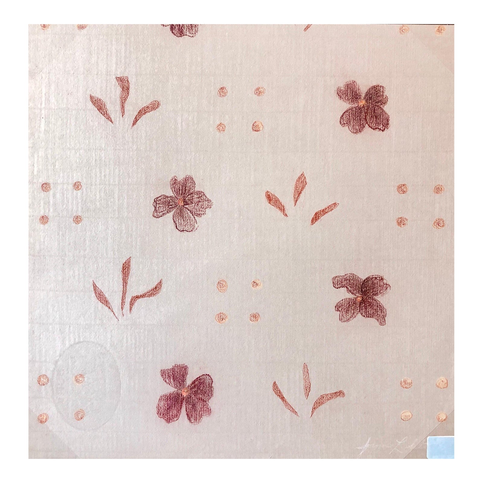 Joanne Seltzer, Original Pastel Drawing Flowers, Wallpaper Pattern and ...