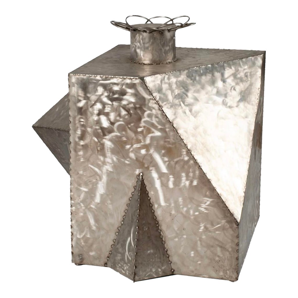Brother Mel Meyer Stainless Sculpture | Chairish